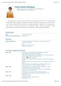 MODELOS DE CURRICULUM LATTES DICAS DE PREENCHIMENTO